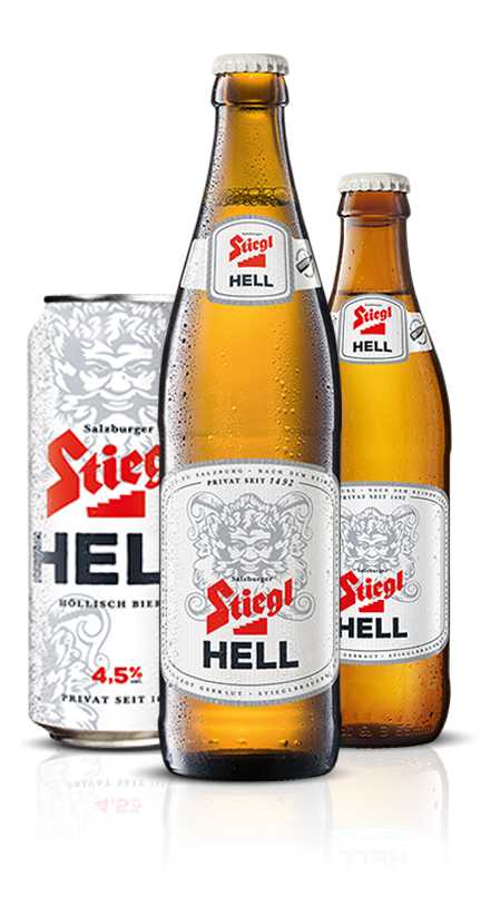 Stiegl-Hell - Goldrichtiger Geschmack! - Stiegl