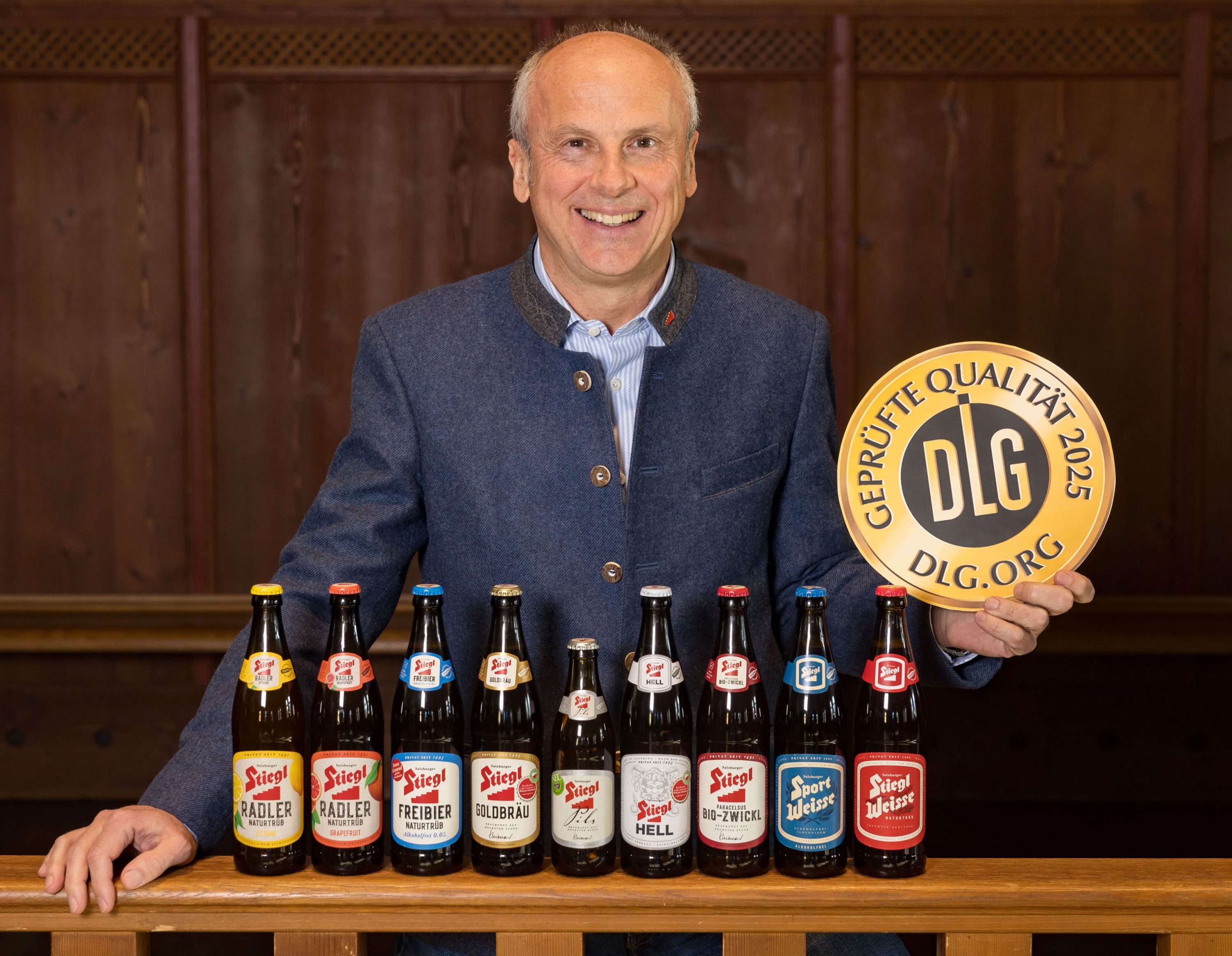 Erfolgreicher Start ins neue Jahr: Neun DLG-Goldmedaillen für Stiegl